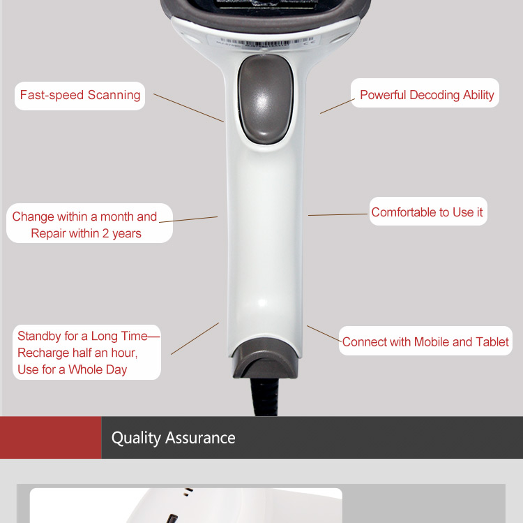 MJ-6709 Series Classic Handheld Barcode Scanner - symcode111
